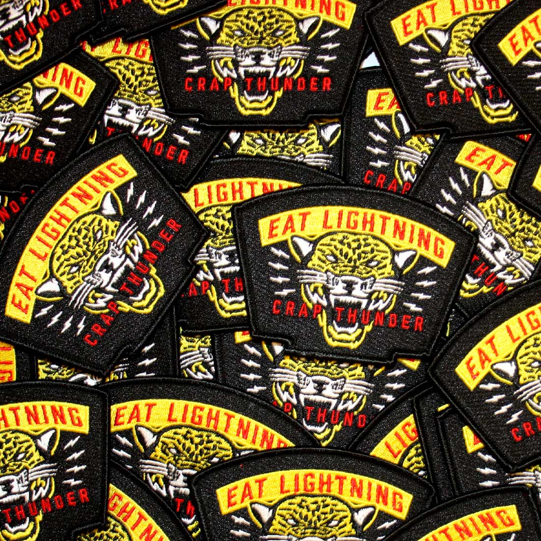 Eat Lightning Patch – Lincoln Gear