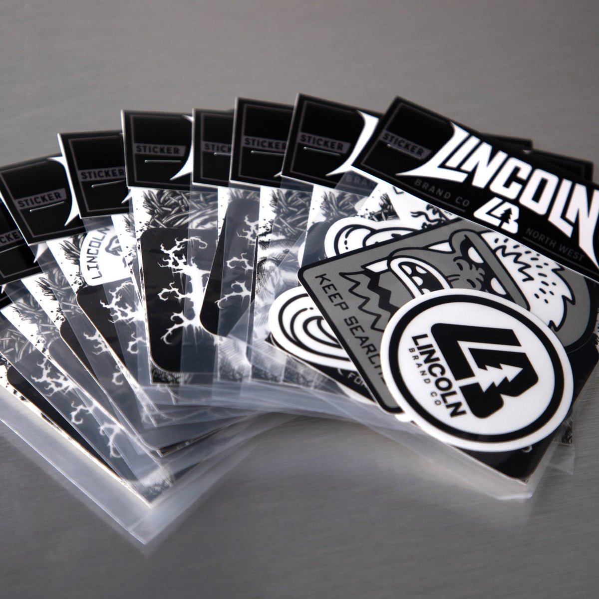 Dark Divide Sticker Pack – Lincoln Gear
